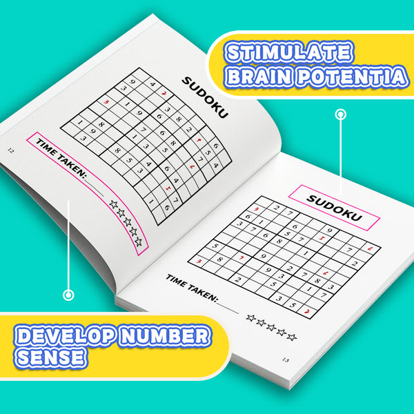 Sudoku Fun for Kids: Easy Puzzles to Boost Brain Power – ZHIDIAN Book
