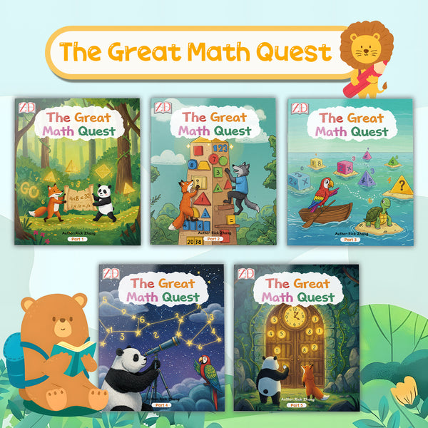 The Great Math Quest: A Magical First Step into Numbers – ZHIDIAN Book